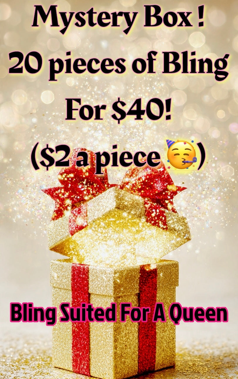 Mystery Boxes. 20 Pieces only $20 ! – Bling Suited For A Queen